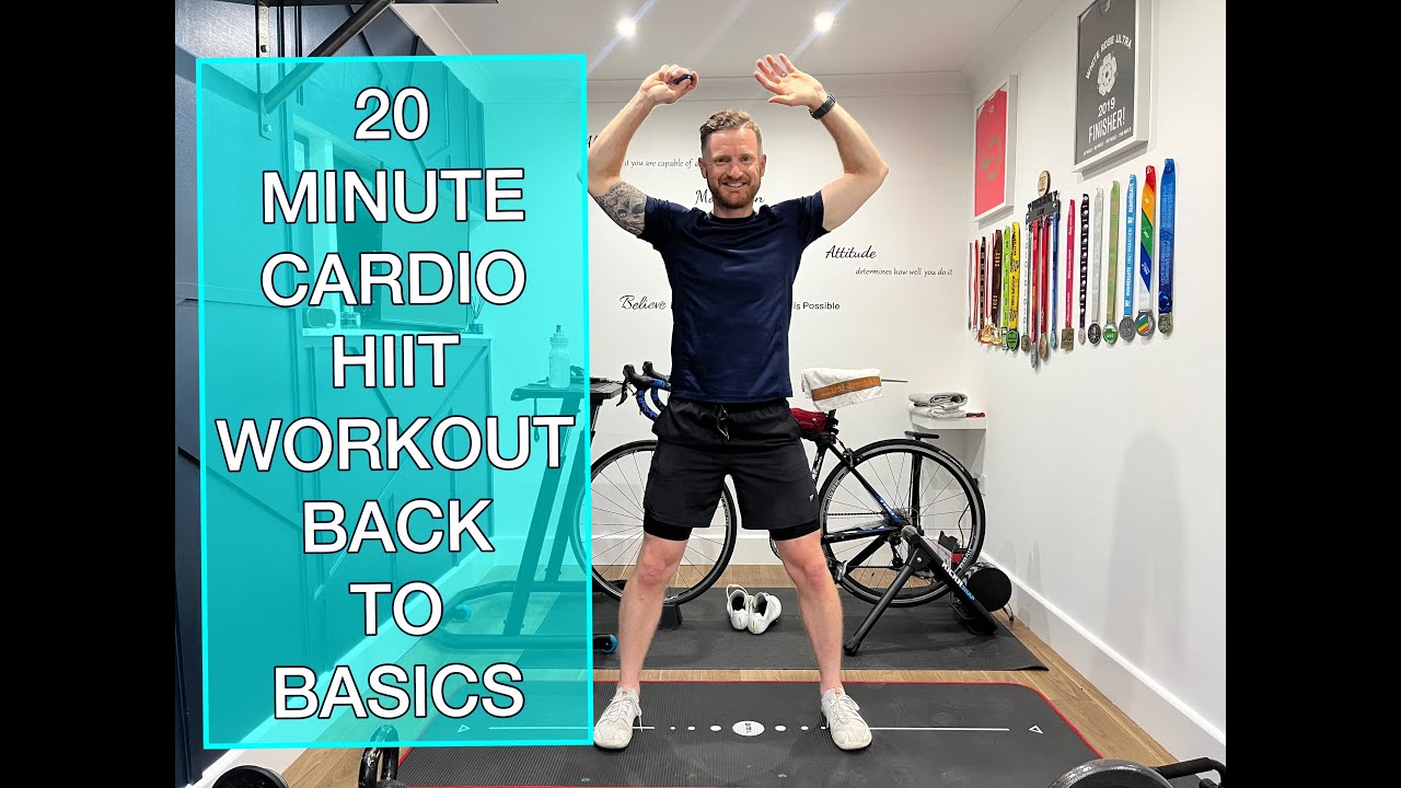 20 Minute CARDIO HIIT WORKOUT - Back to Basics - YouTube