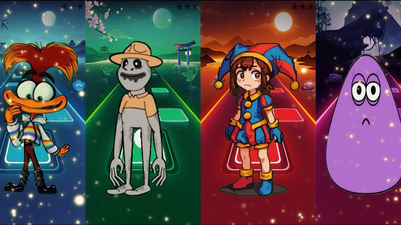 Inside Out 2🆚Zoonomaly cover 🆚Digital Circus Pomni 🆚Pou Origin Story 🎶 ...