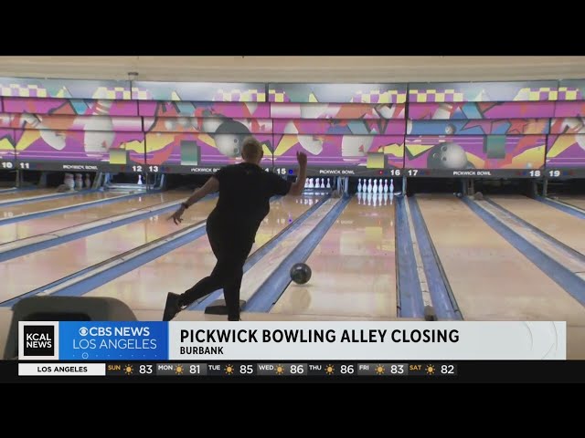Bowling Alley Burbank Pickwick Bowl In Burbank Closes After More Than