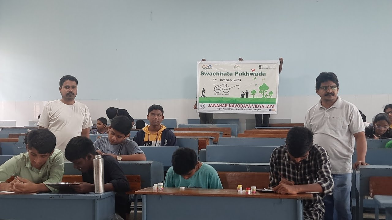 art & slogan competition on the occasion of swachatha pakhwada - YouTube