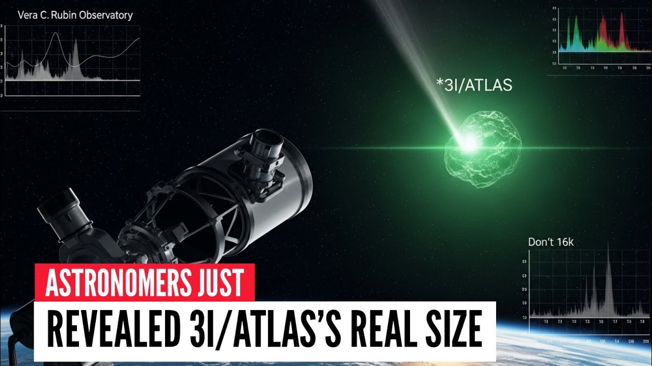 New Size Estimate for Interstellar Object 3I/ATLAS, with Astronomer ...