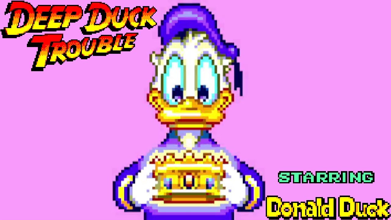 Deep Duck Trouble Starring Donald Duck (Sega Master System) - Full ...