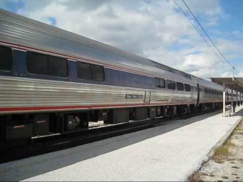 "Meteor-lando": Amtrak SILVER METEOR in Orlando - Trains 97/98 - YouTube