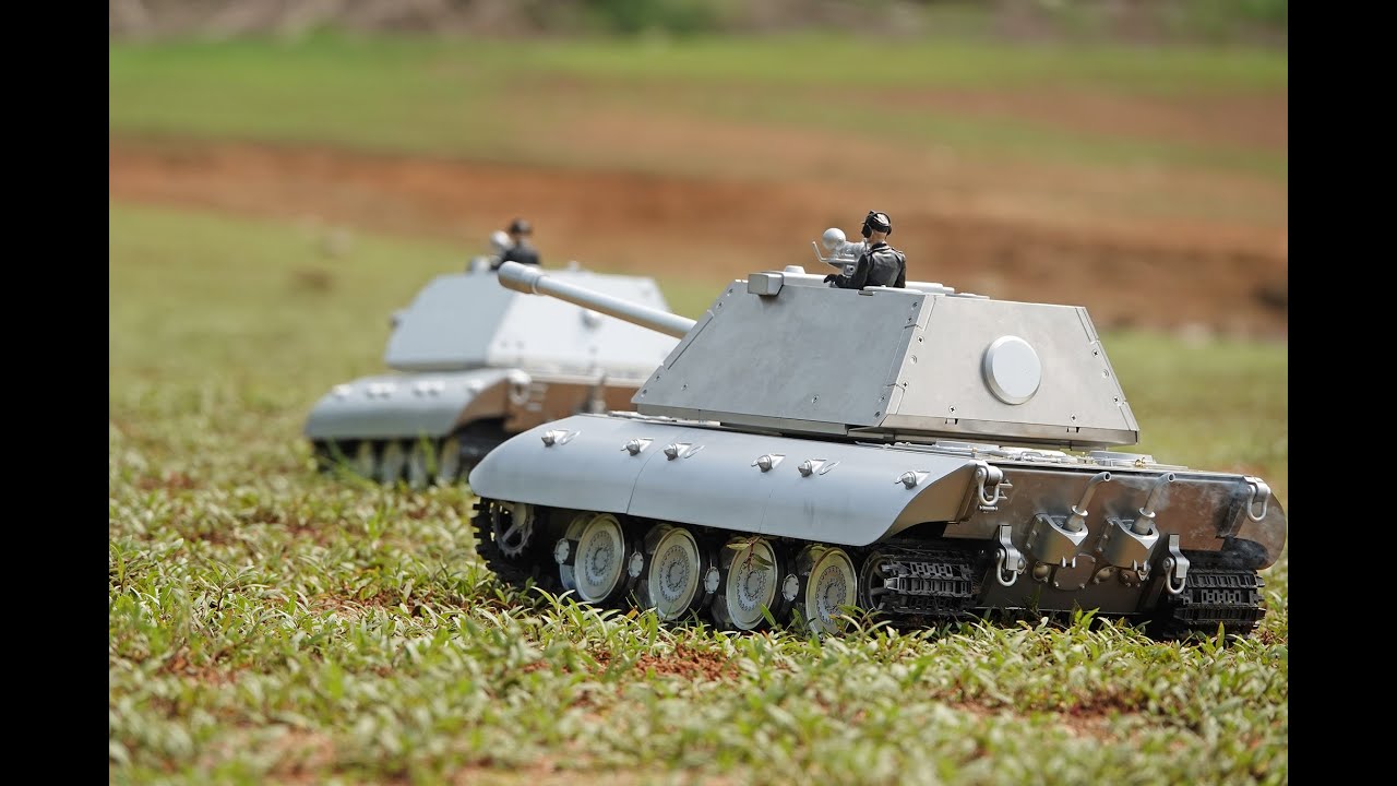 HOOBEN 1/16 German E100 Super Heavy Tank Krupp Turret World War II Item ...