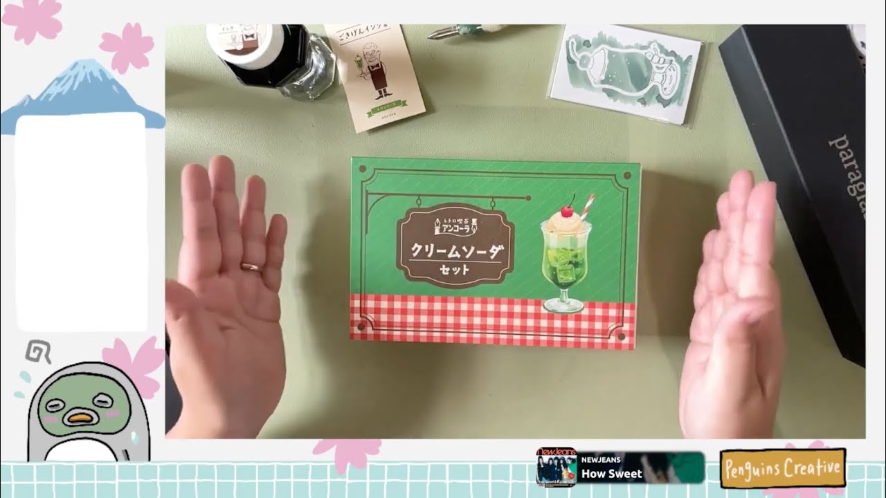 Unboxing my dream Cream Soda Fountain Pen from Ancora - Livestream ...