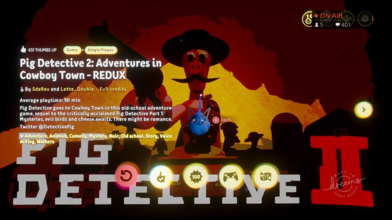 Sahmei Plays | Pig Detective 2 - Adventures in Cowboy Town - YouTube