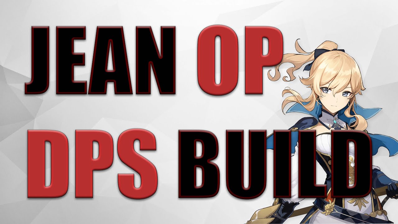 The Best DPS Jean Build Genshin Impact | Insane Damage! - YouTube