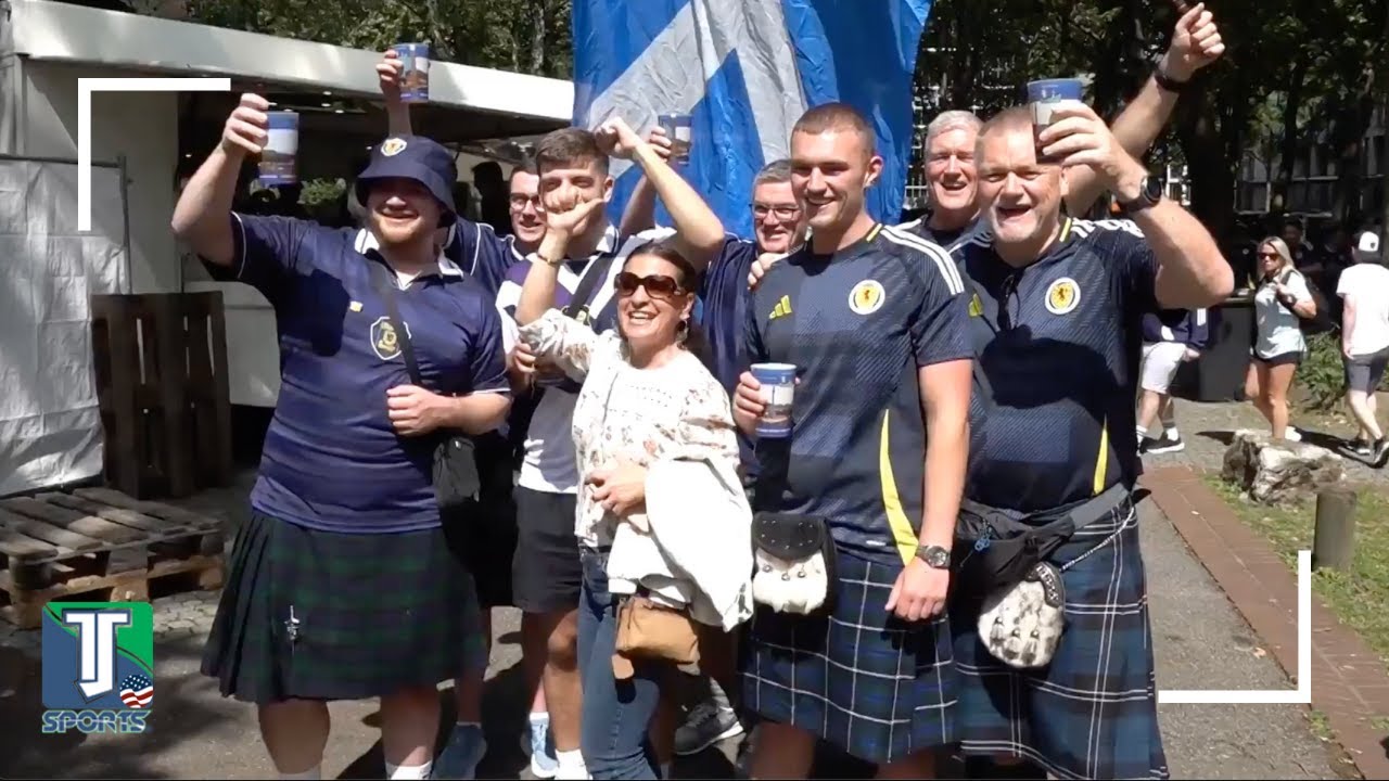 NO SCOTLAND NO PARTY! This is how the Scots bid FAREWELL to Euro 2024 ...