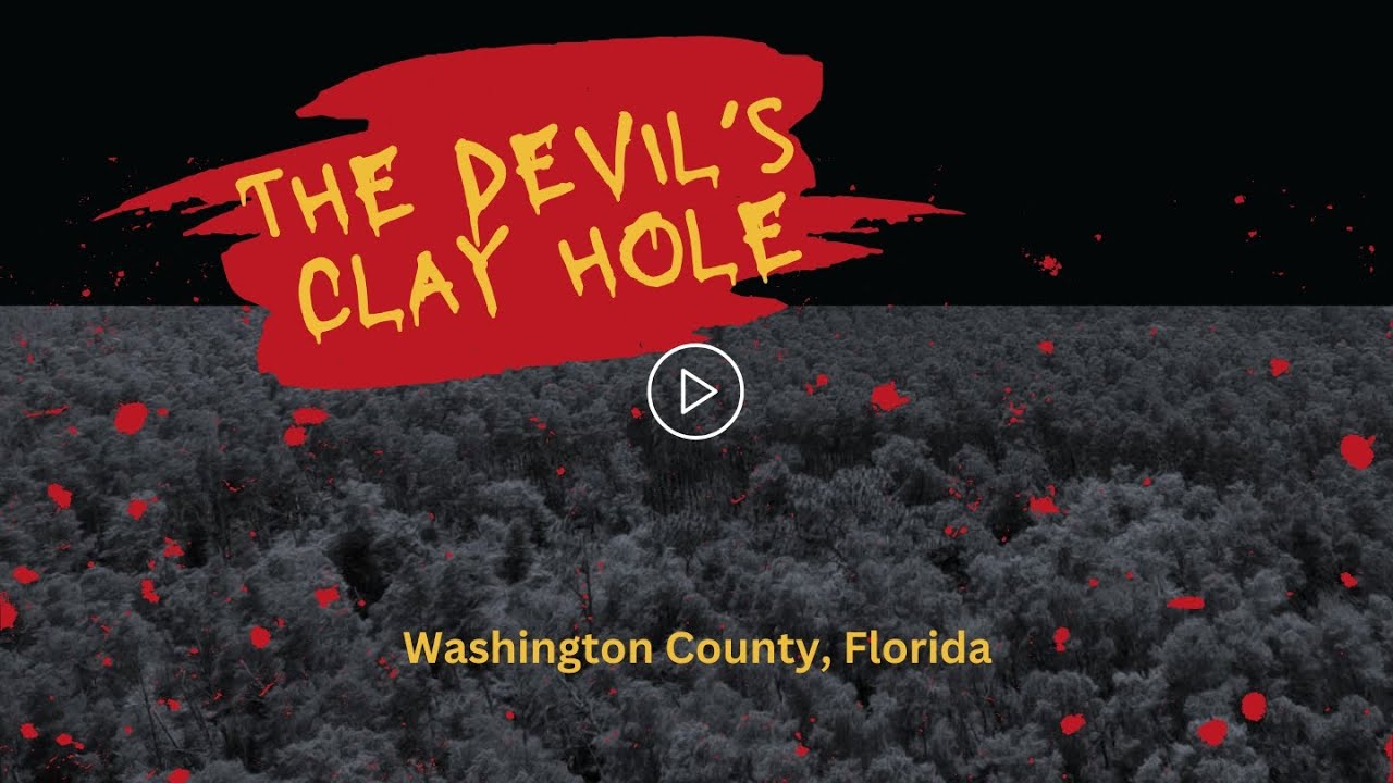 Devil's Clay Hole in Washington County, Florida - YouTube