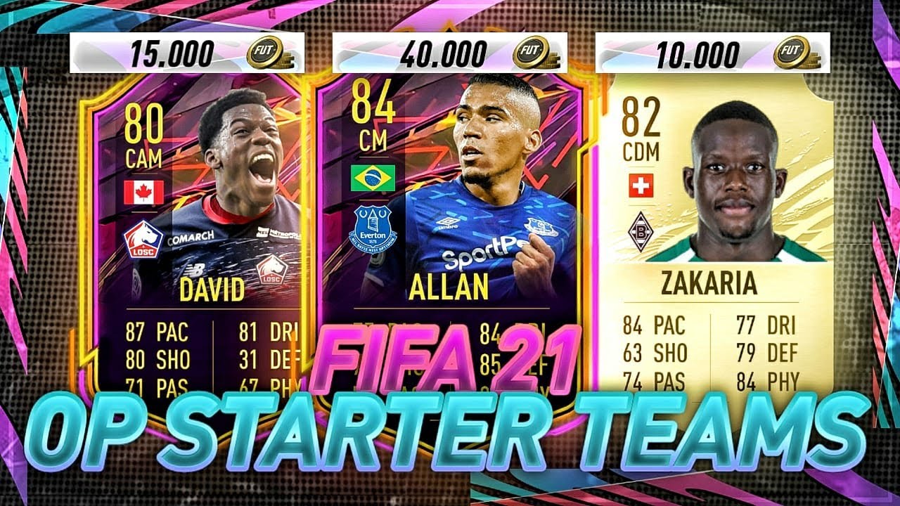 FIFA 21: 3x GÜNSTIGE OP STARTER TEAMS!!😍 | LOW BIS MID BUDGET STARTER ...