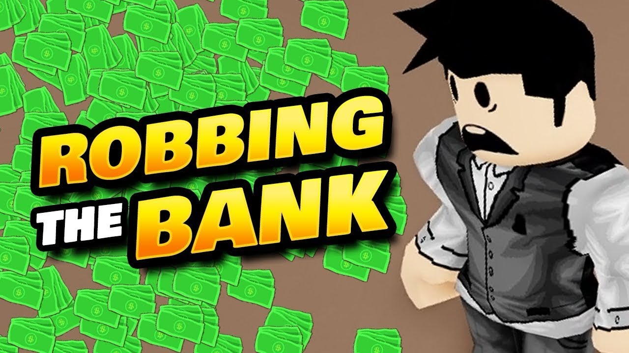 I PLAYED ROBLOX ROB THE BANK STORY!!! - YouTube