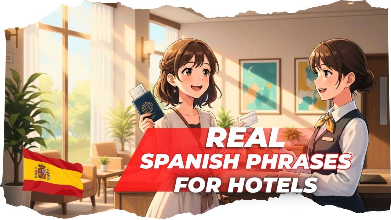 🎧 Speak Spanish at Hotels | Real Phrases & Conversations | Ep. 4 - YouTube