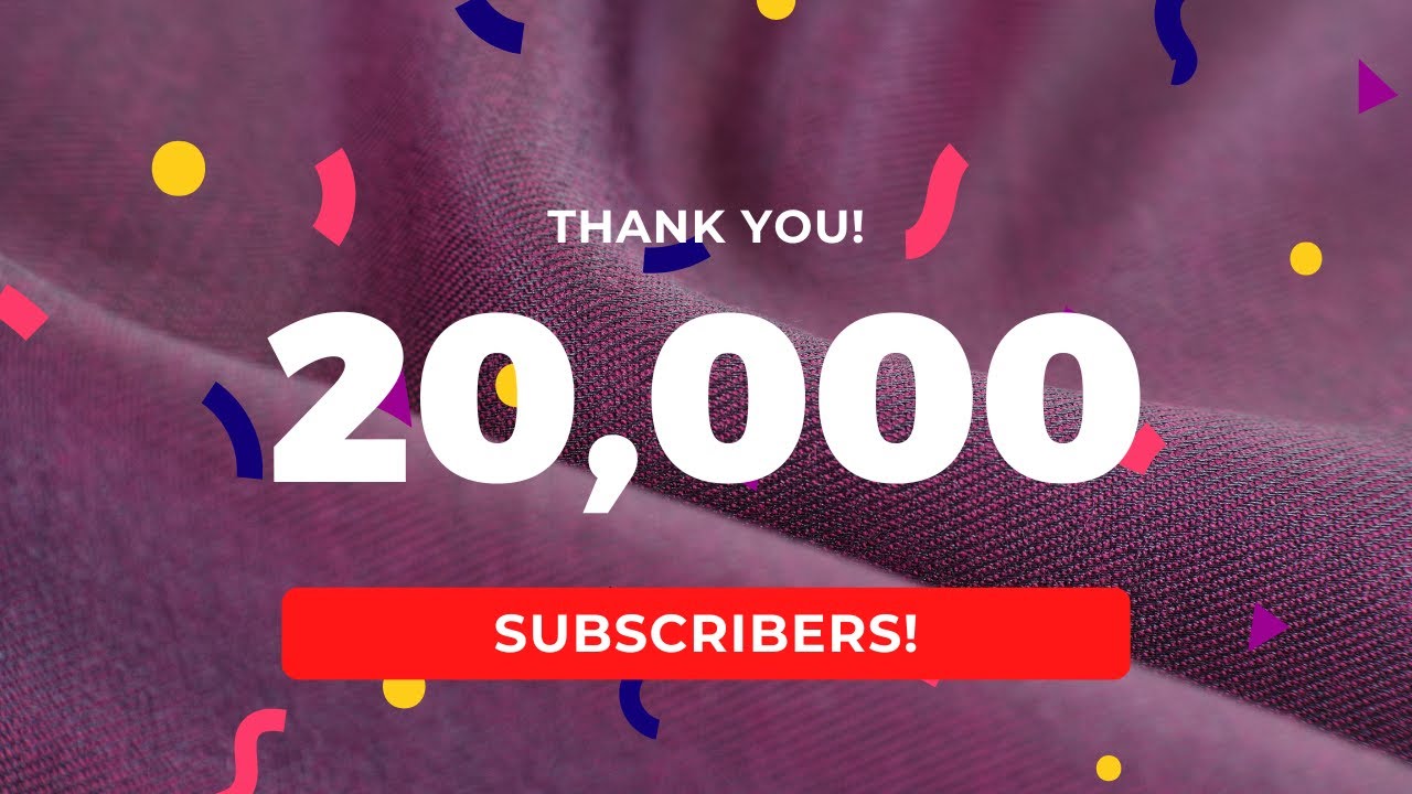 20,000 SUBSCRIBERS! THANK YOU! - YouTube