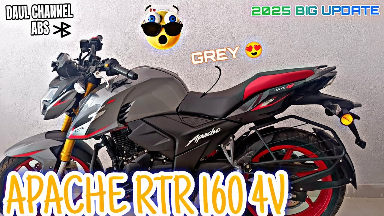 APACHE RTR 160 4V || DUAL CHANNEL ABS || 2025 BIG UPDATE ...