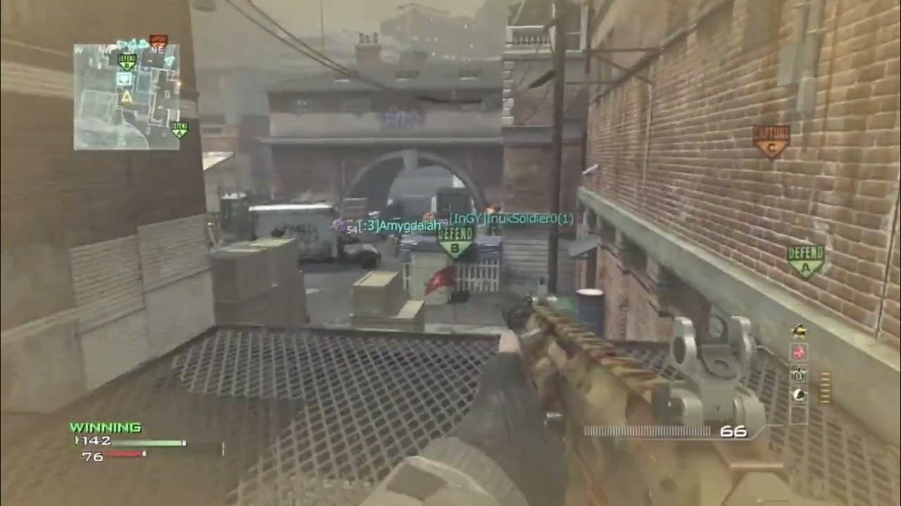 MW3 | MOAB on Laggy 3 Bar - YouTube