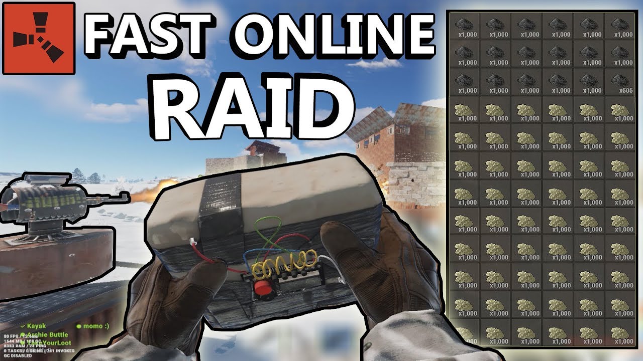 Rust - FAST ONLINE RAID AGAINST ASIAN FARMERS & DEFENDING OUR BASE! (PvP, Raid Defence & MORE ...