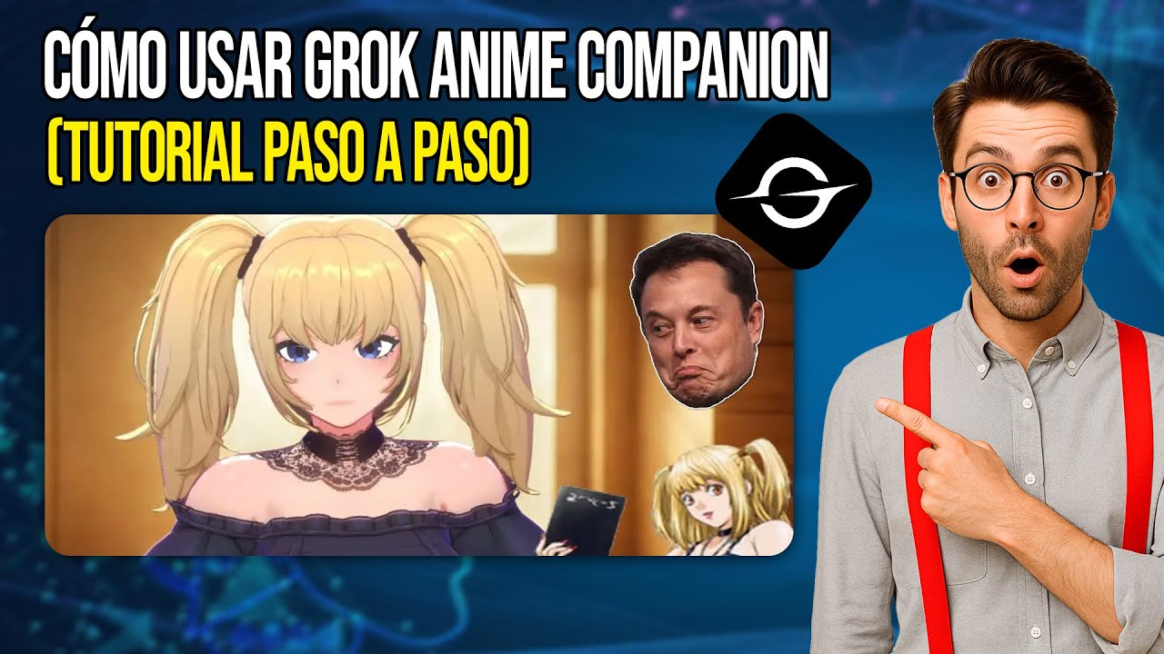 Cómo Usar Grok Anime Companion (Tutorial Paso A Paso) 2025 - YouTube