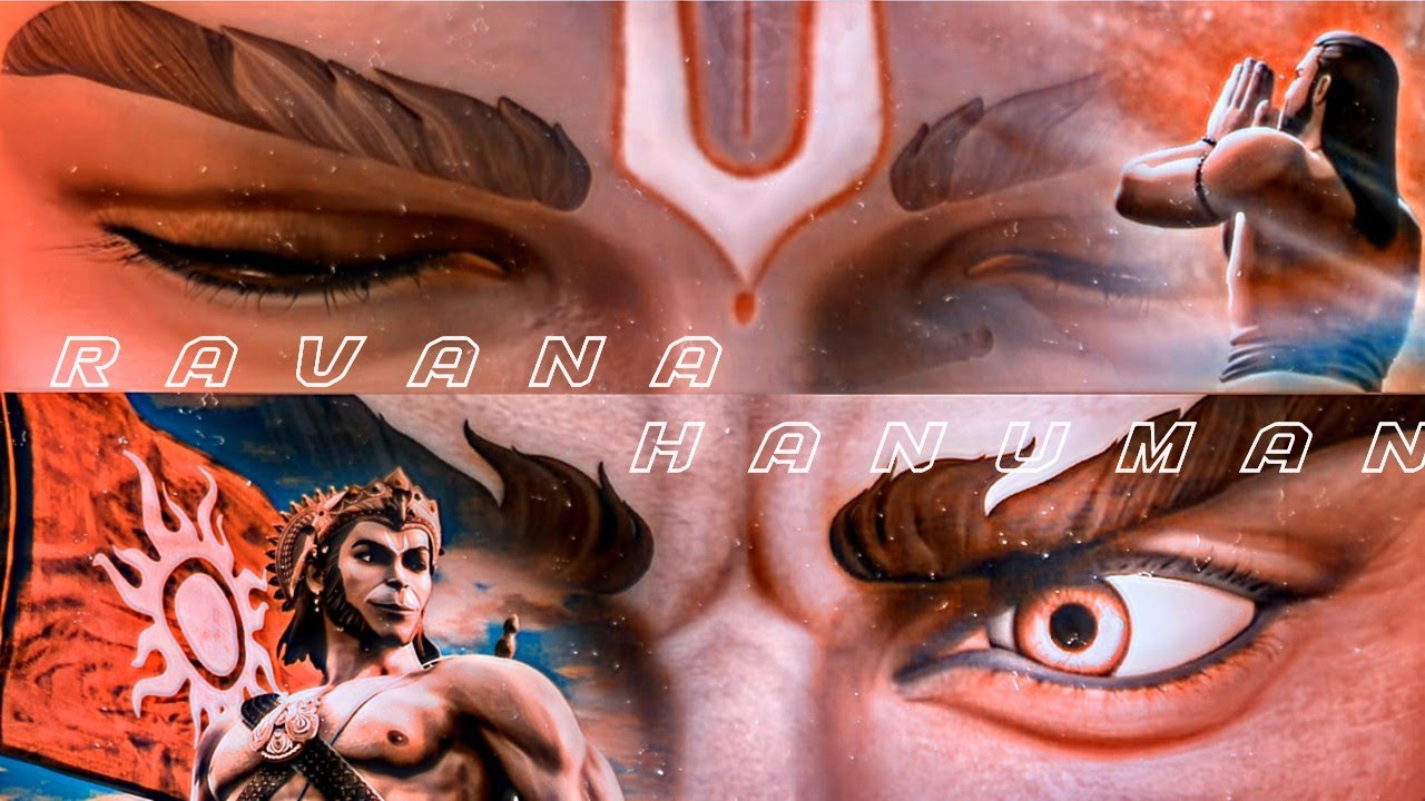 Ravan X Hanuman ji | Hanuman ji Edit | The legend of Hanuman | # ...