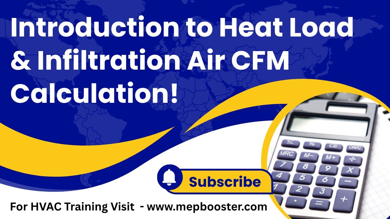 Introduction to Heat Load & Infiltration Air CFM Calculation! - YouTube