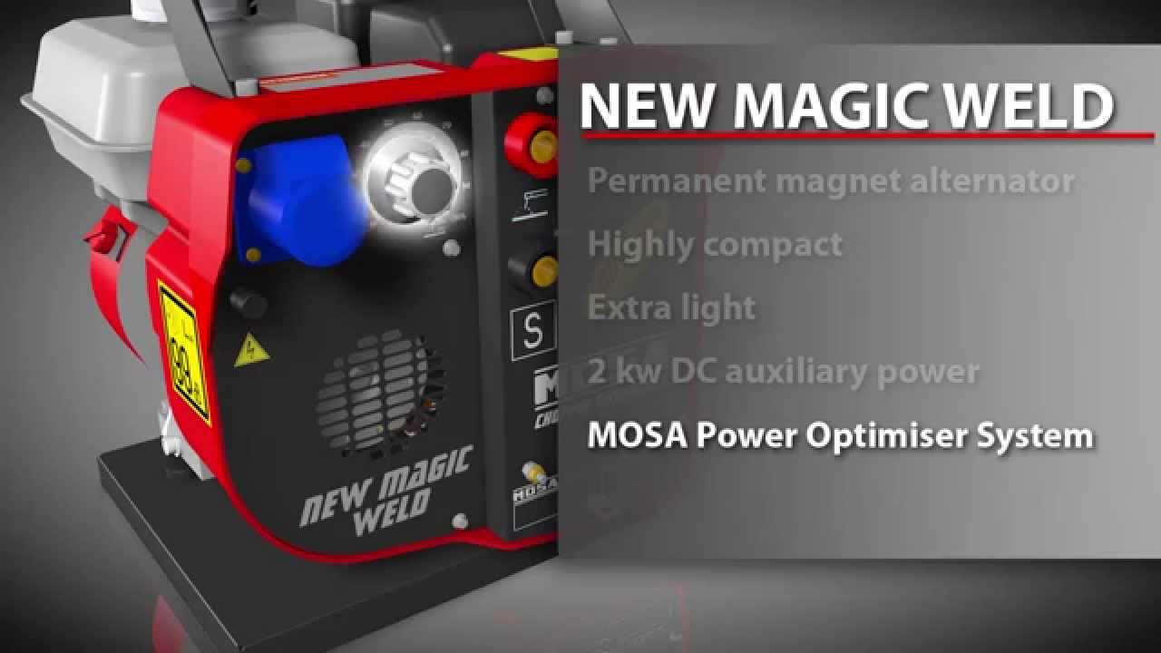 MOSA - NEW MAGIC WELD & MAGIC WELD 200 (ENGLISH) - YouTube