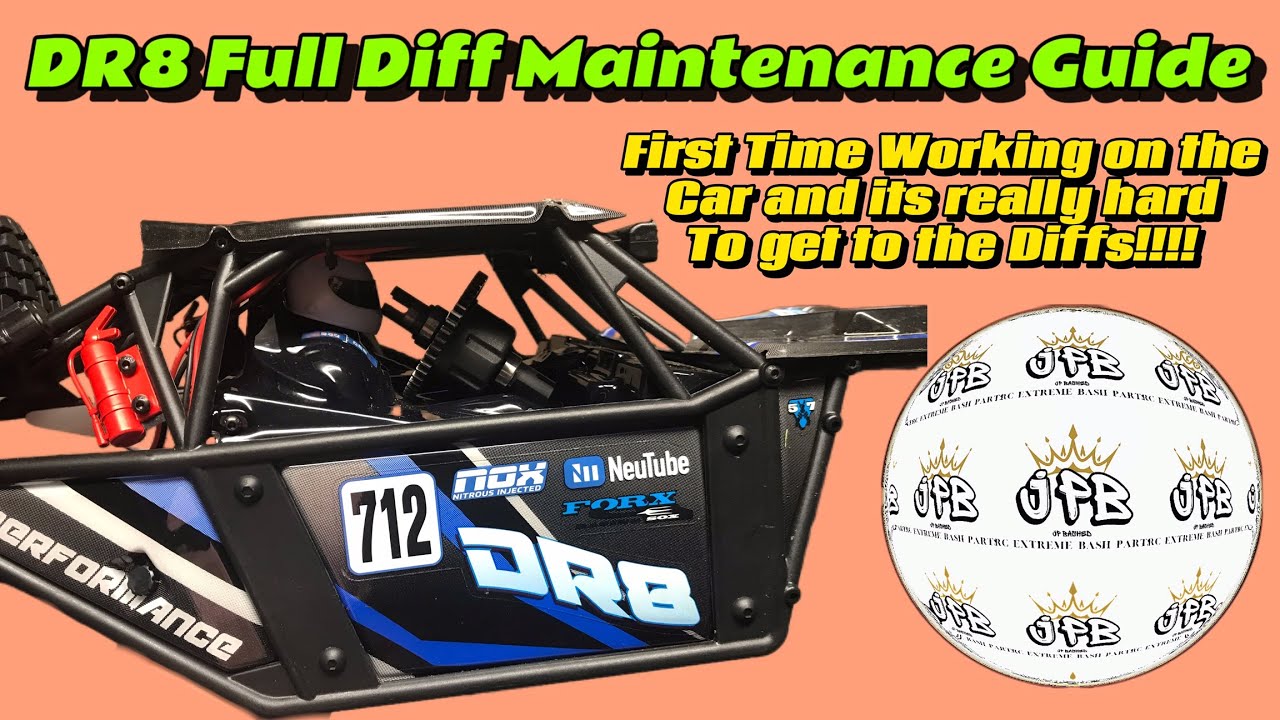 FTX DR8 full Diff Removal & maintenance #dr8 - YouTube
