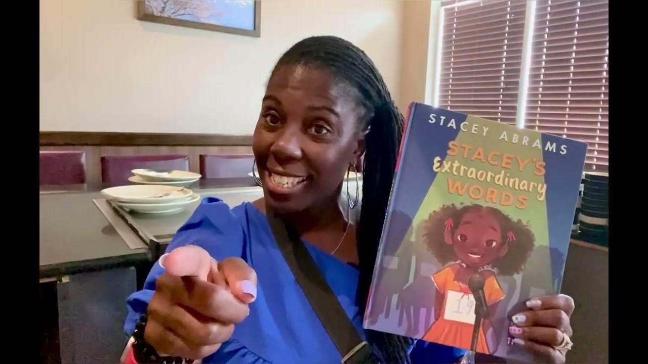 Stacey's EXTRAORDINARY Words by Stacey Abrams🪄📓📚 🏾🎊 - YouTube