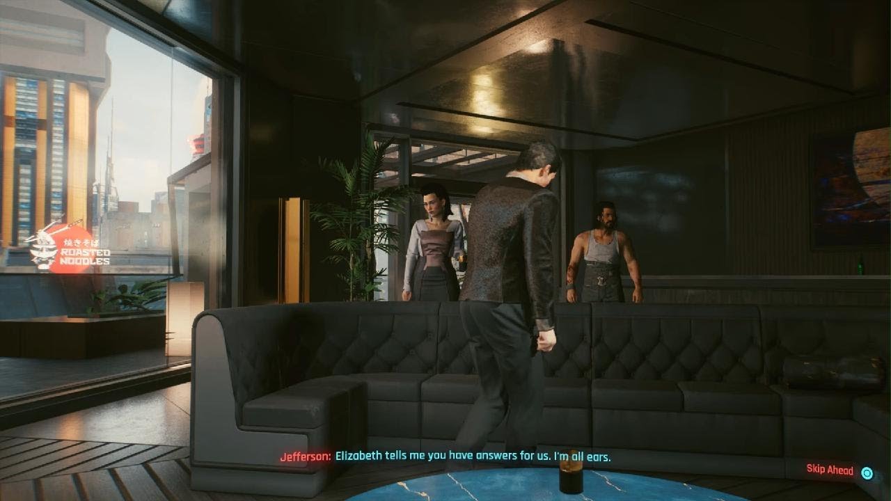 Cyberpunk 2077 What happens when you tell Jefferson Holt was the killer ...