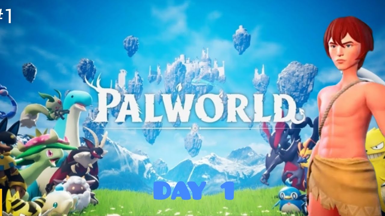 My first day in palworld | palworld gameplay #1 - YouTube