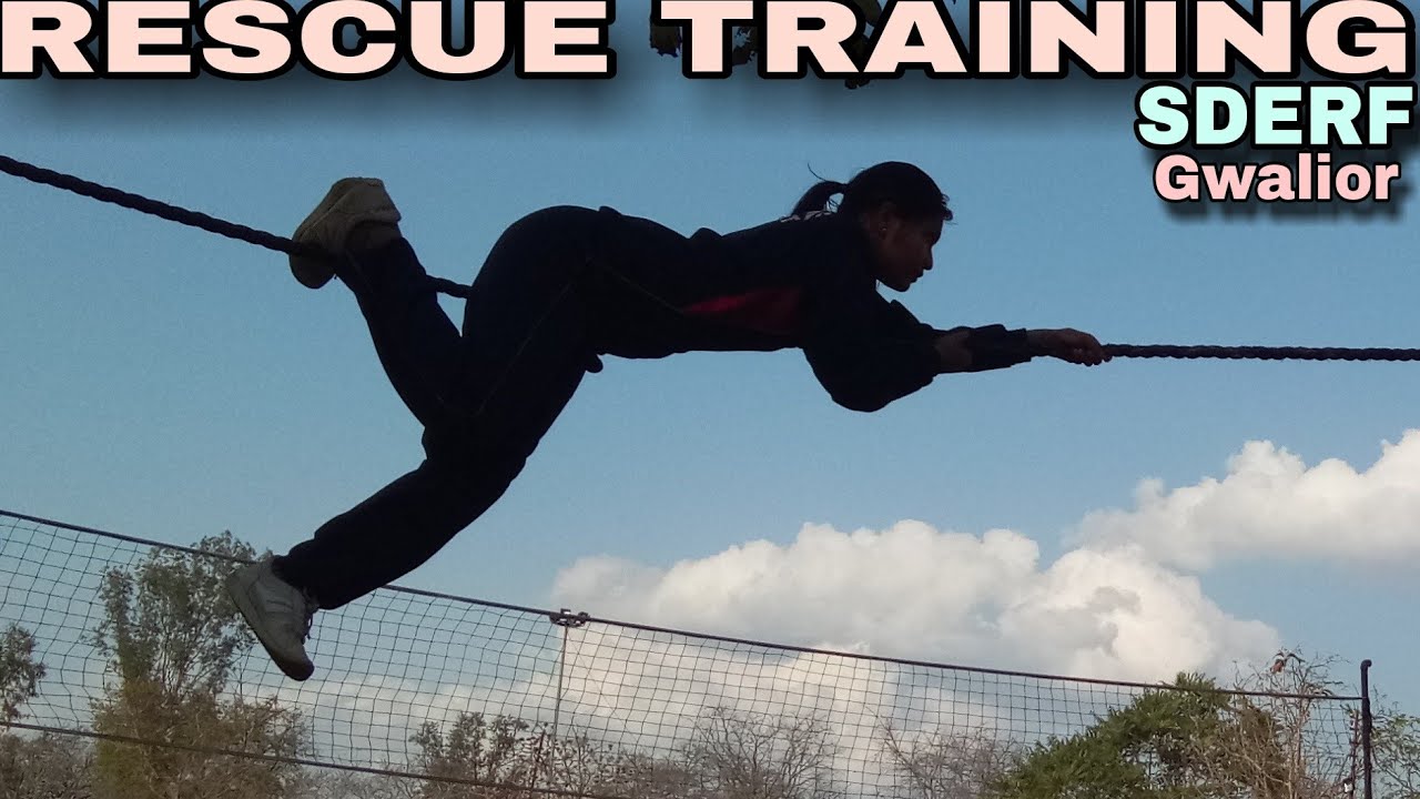 SDERF training #sderf madhya Pradesh #Gwalior - YouTube