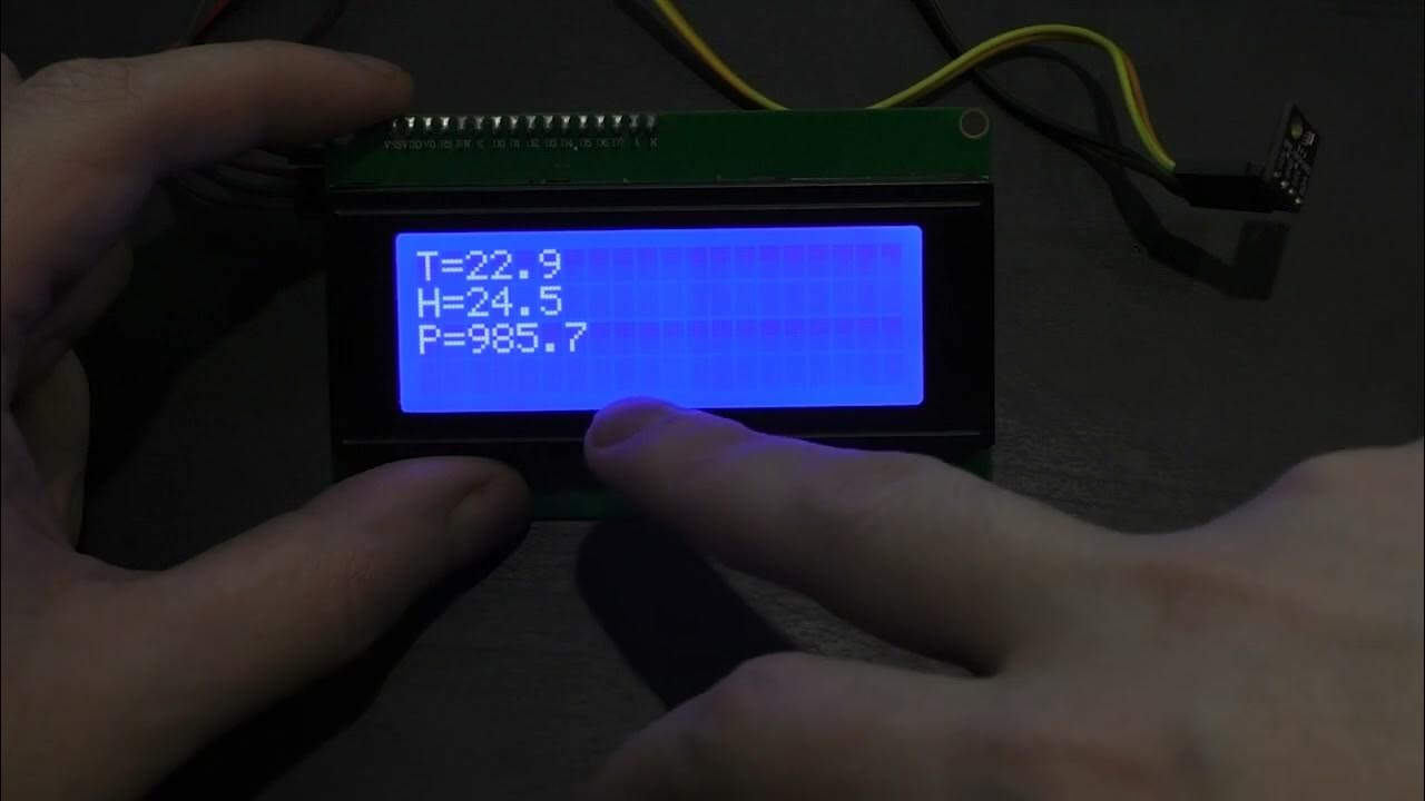 Information output to the 16x2 and 20x4 pcf8574 LCD display in ESPHome ...
