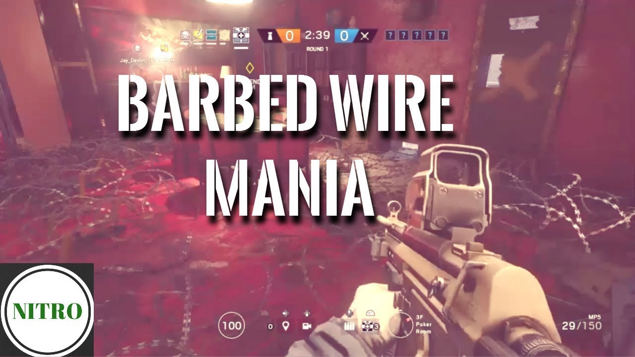 HOSTAGE AND BARBED WIRE - Rainbow Six Siege Gameplay - YouTube