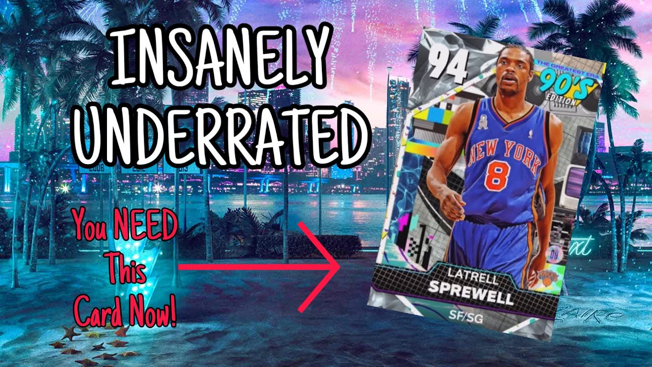 DIAMOND LATRELL SPREWELL GAMEPLAY! This card is actually pretty good ...
