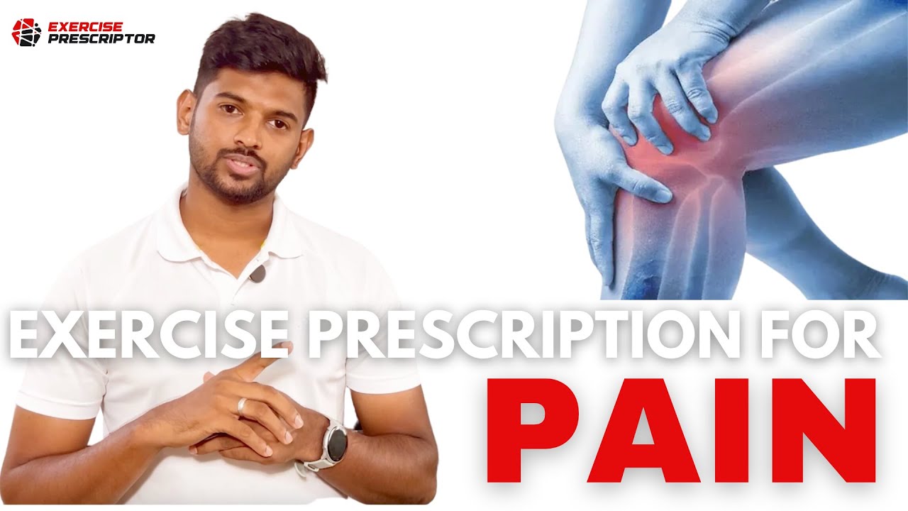 How to prescribe exercise during pain | how to modify the exercise ...