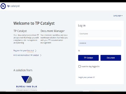 Proses Pengunaan TP Catalyst BVD (Aplikasi Transfer Pricing) - YouTube