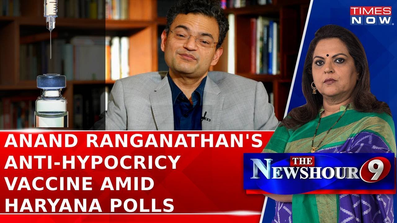 Anand Ranganathan: 'I Create An Anti-Hypocrisy Vaccine, I Will Use That ...