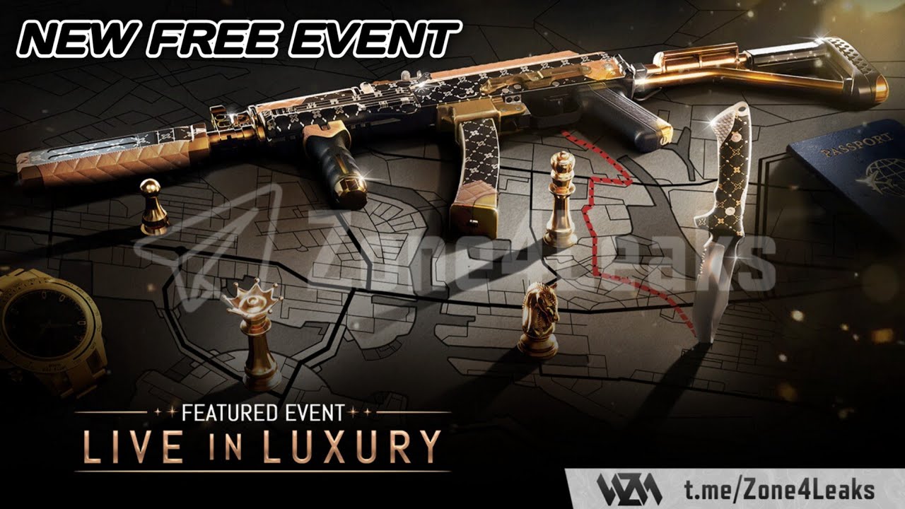 *FREE* 🤯 Season 3 New Live in Luxury Event | Get Free Black and Gold ...