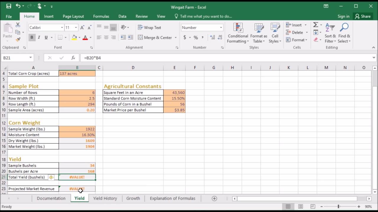 313 How To Create An Error Value In Excel 2016 YouTube 313 How To Create An Error Value In Excel 2016 YouTube