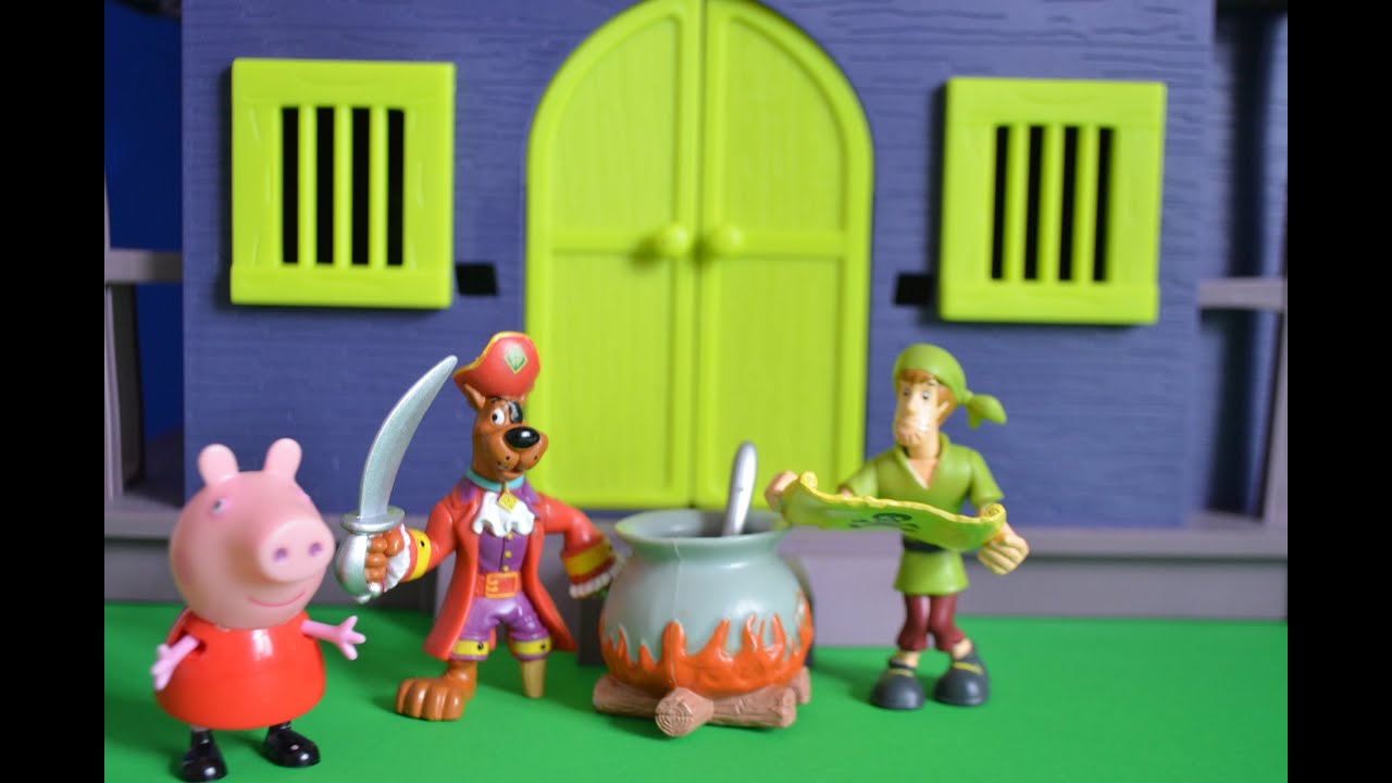 Scooby Doo Episode Mystery Peppa pig Treasure Hunt Shopkins Full Pirate ...
