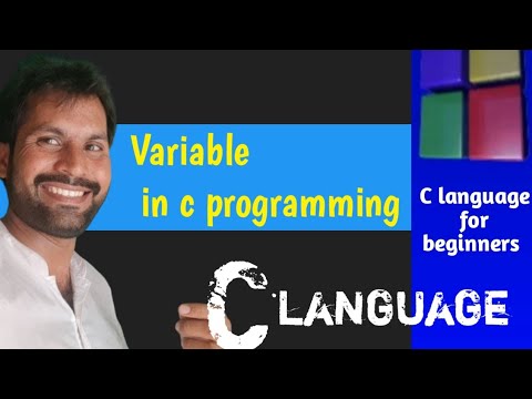 C tutorial 9 | c language course for beginners: Variable in c - YouTube
