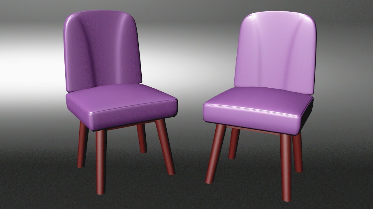 8- 3D LIVING ROOM CHAIR MODELING #MAYA 2018 - YouTube