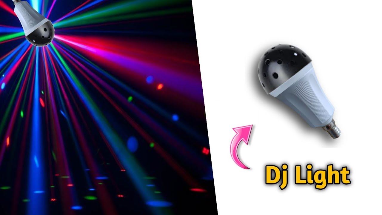 How To Make Dj Sharpy Light at Home | Portable Mini Disco Light | DIY ...