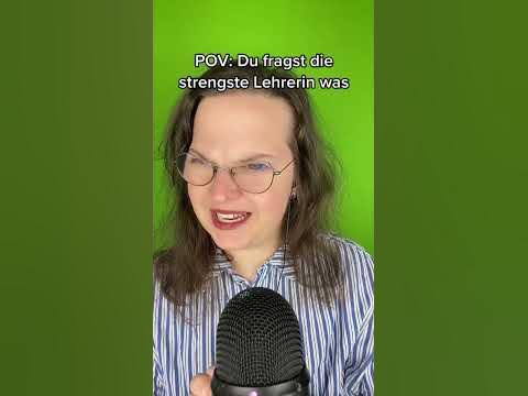 POV: Du fragst die strengste Lehrerin was #shorts #asmrshorts #asmr - YouTube