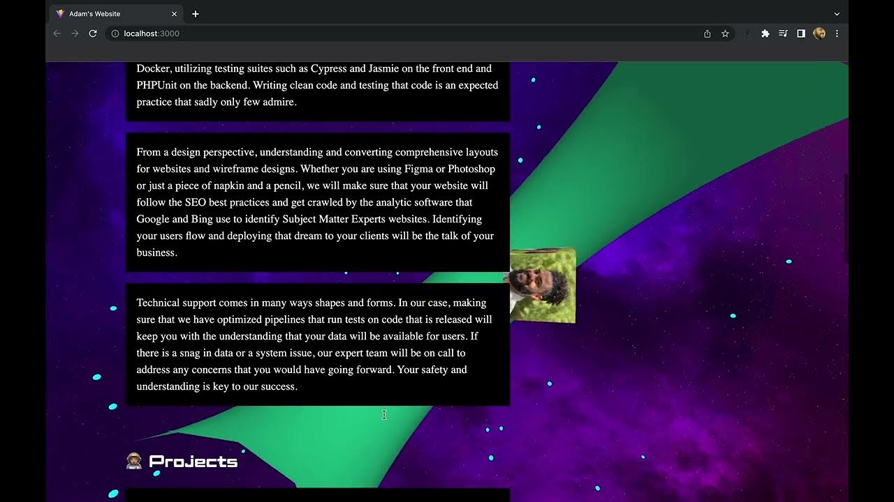 Basics of threejs | Animated 3d scrolling portfolio website. - YouTube