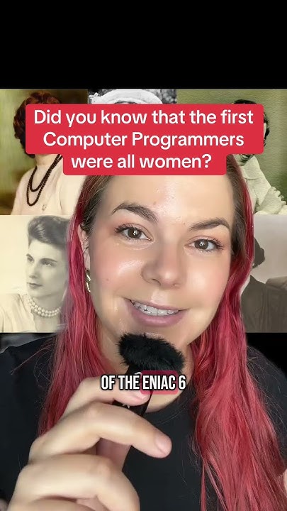 Did you know that the first computer programmers were women? Here's ...
