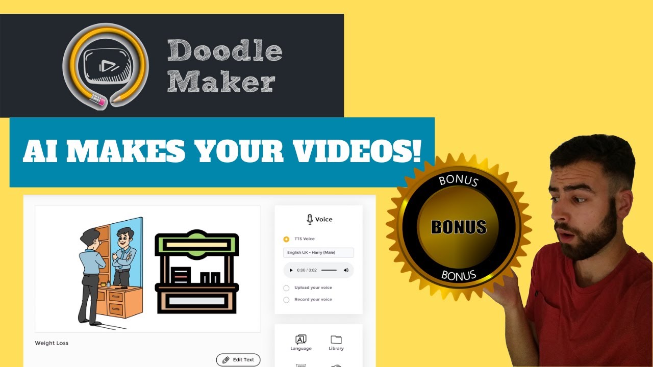 DoodleMaker Review 🔥DOODLEMAKER AI MAKES VIDEOS FOR YOU IN 60 ...