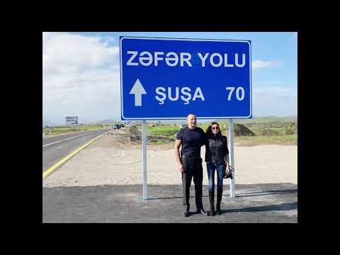 Prezident İlham Əliyev və birinci xanım Mehriban Əliyeva Şuşa şəhərinə səfərə gəliblər