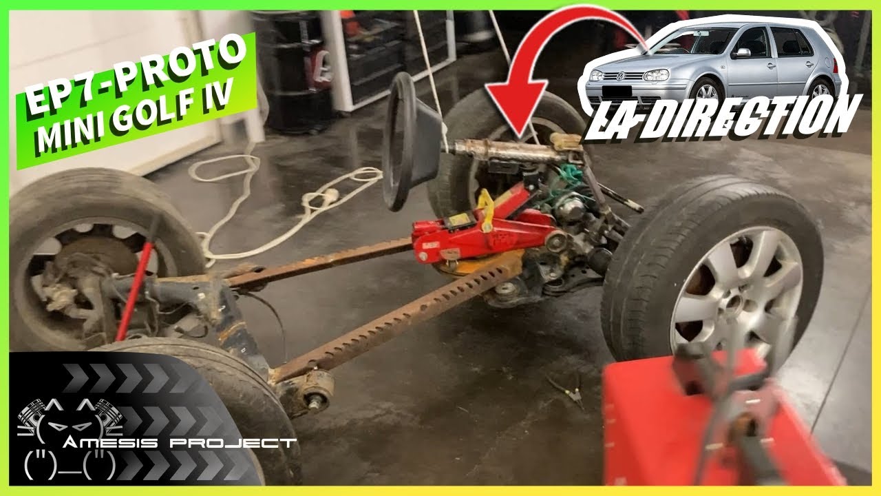EP7 Proto Mini Golf IV | On monte la direction à l'envers - YouTube