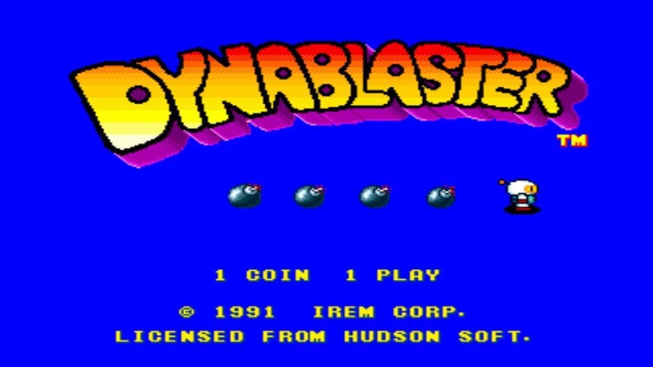 Dynablaster Arcade (1991) Español Gameplay Comentado - YouTube