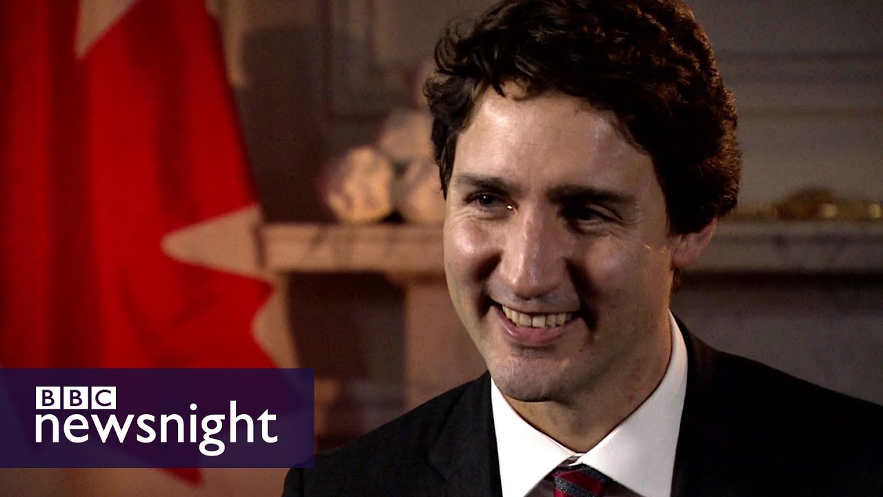 Justin Trudeau on Syria, Republicanism, and being a sex symbol - BBC ...