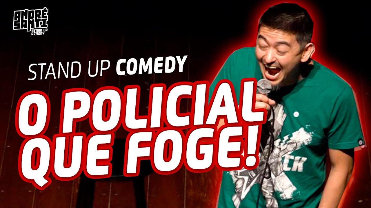 o Policial que Foge e a Risada do Muttley! | André Santi | Stand Up Comedy - YouTube